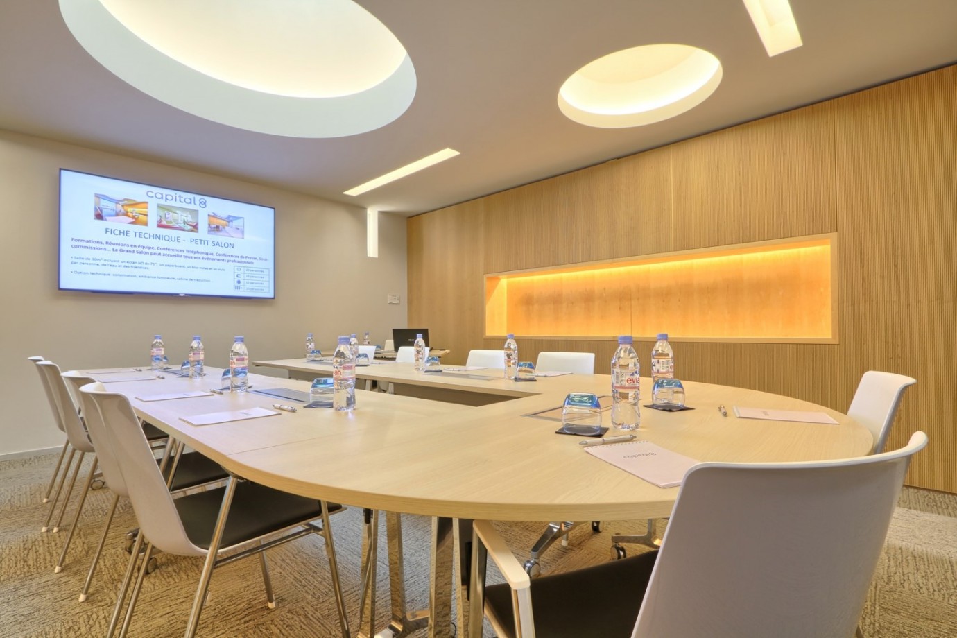 Salle de réunion / formation PARIS Petit salon de 14 pers. | Choose and ...